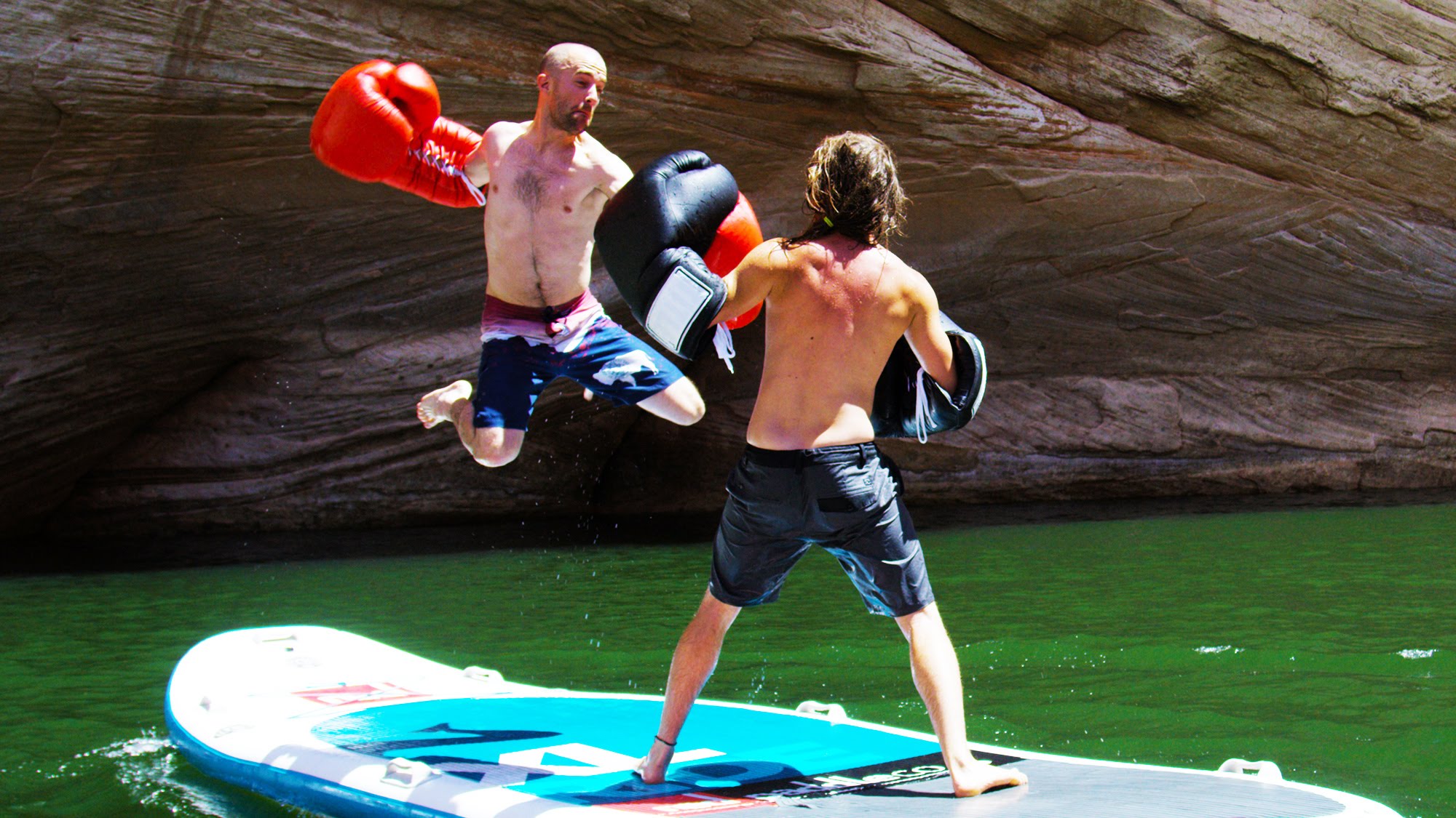 Paddle Board Boxing - BangBuzz